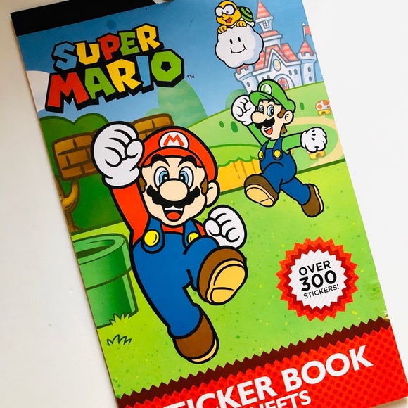 Nintendo | Other | Nintendo Super Mario Stickers | Poshmark